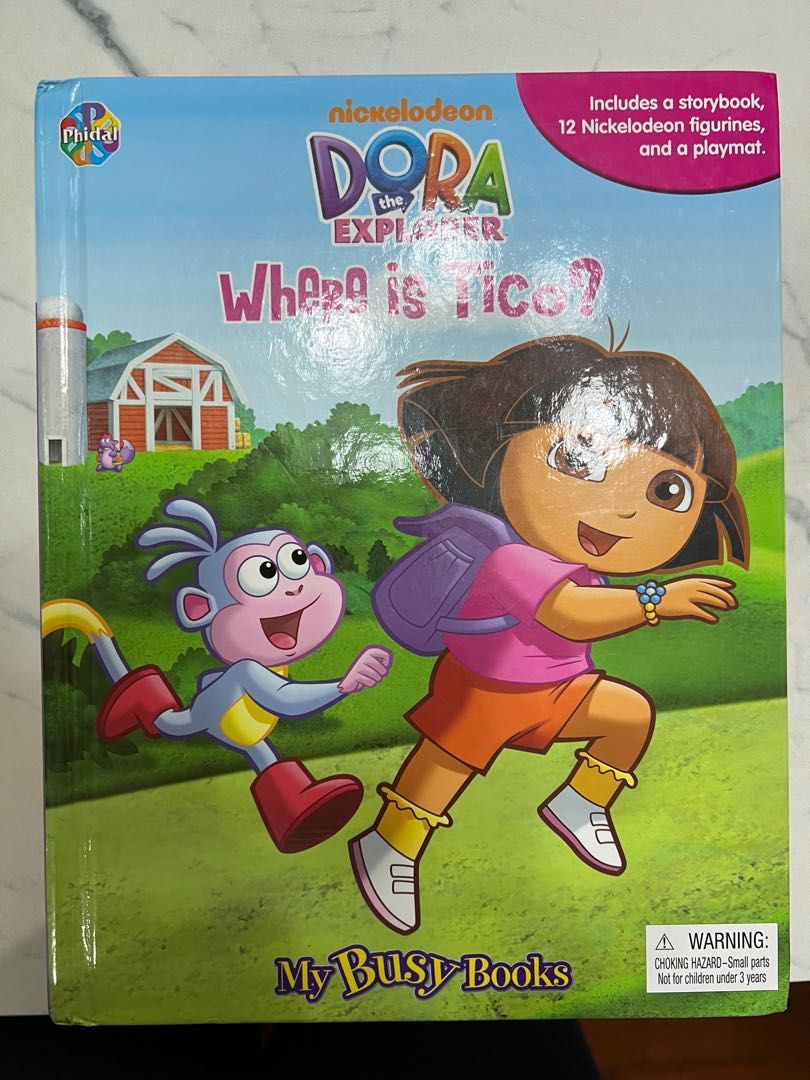 Dora the explorer Where is Tico?, 興趣及遊戲, 書本 & 文具, 小說及非小說 - Carousell