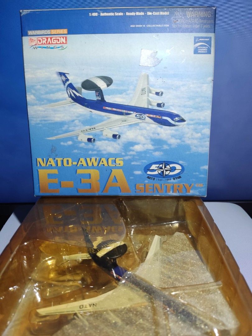 DRAGON WINGS- NATO AWACS E-3A Sentry 50th Anniversary Livery, Hobbies ...