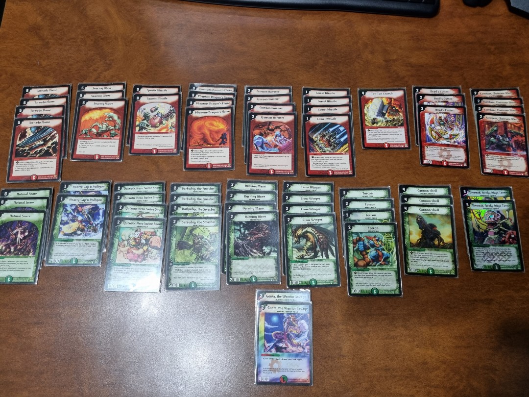 Duel Masters [fire/nature speed deck], Hobbies & Toys, Toys & Games on ...