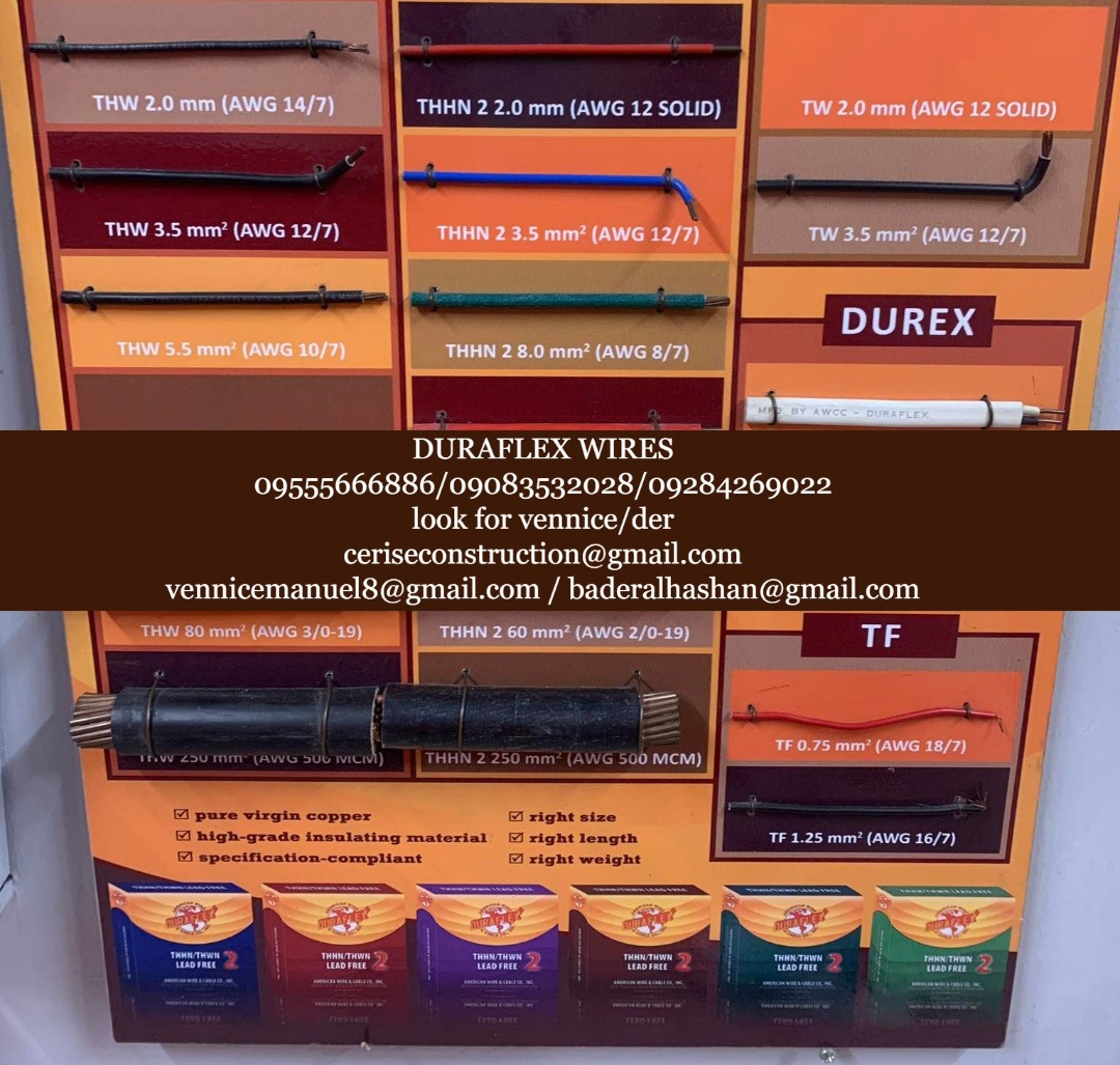 DURAFLEX WIRES, Commercial & Industrial, Construction & Building ...