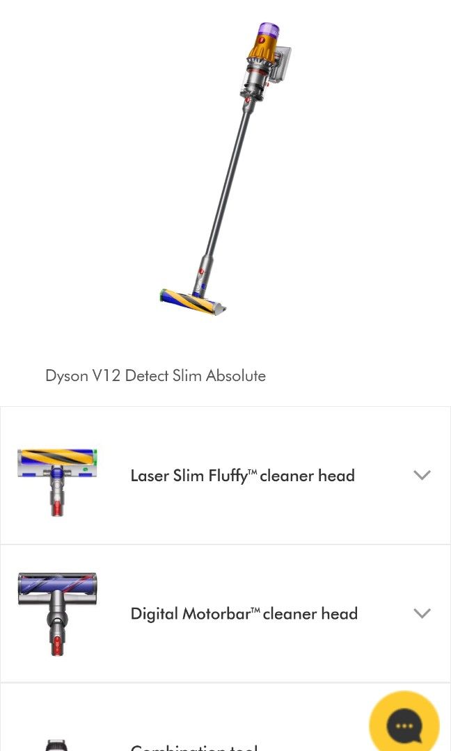DYSON v12 Detect Slim Abs, TV & Home Appliances, Vacuum Cleaner ...