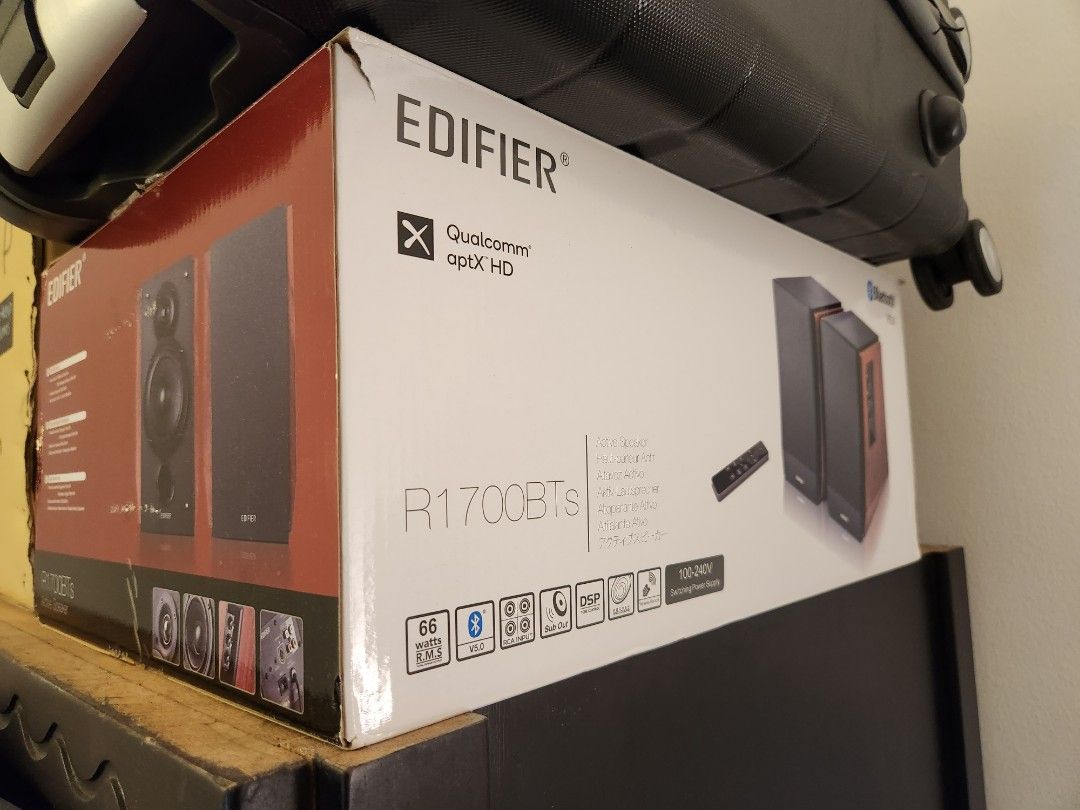 Edifier R1700BTs Bookshelf Bluetooth 2.0 Speakers, Audio, Soundbars ...