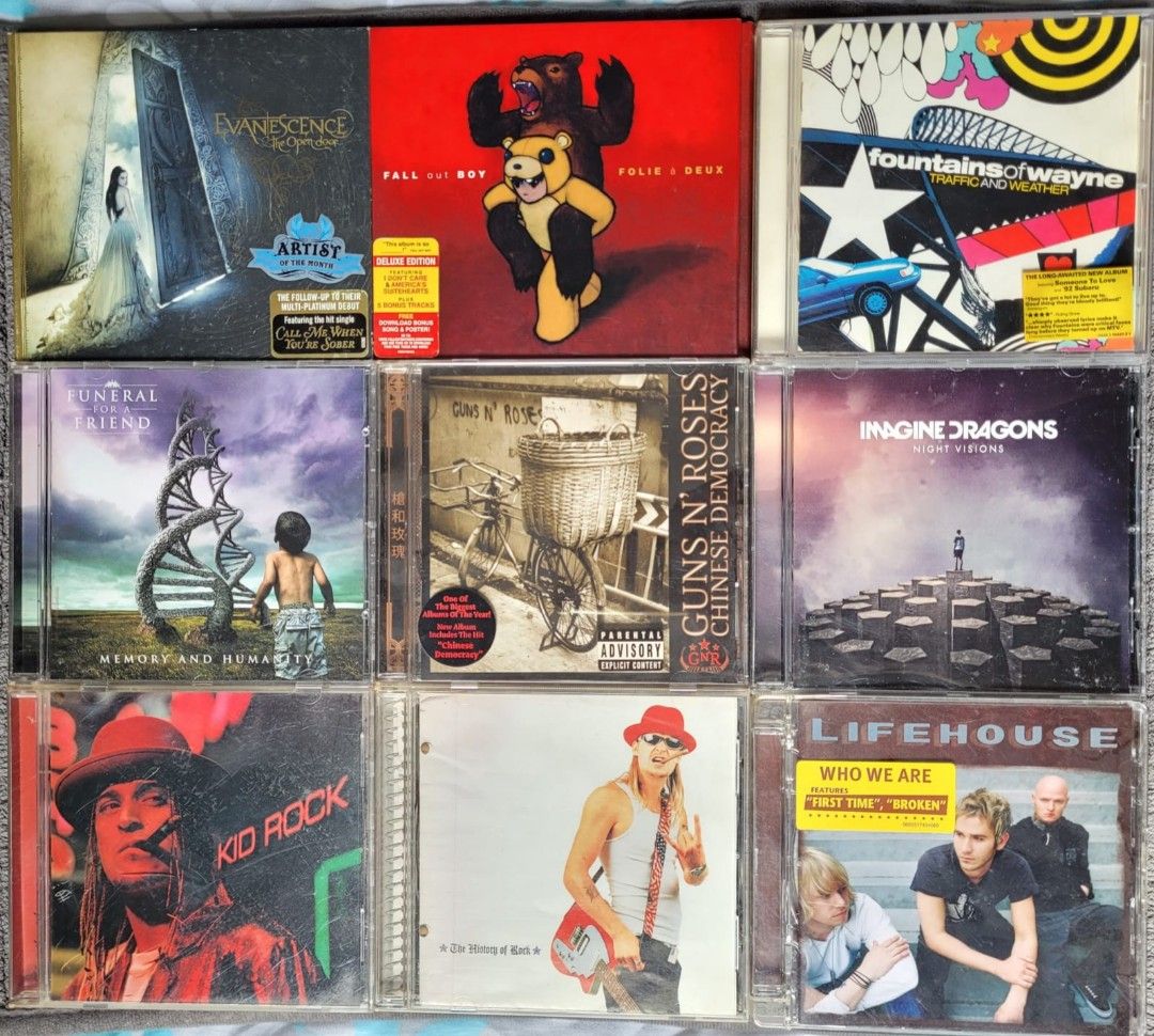 Electronic, Alternative Rock, Emo Rock, Hard Rock, Pop Rock, Heavy ...