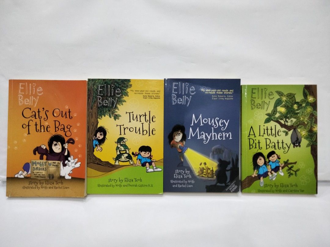 Ellie Belly Books Series One Full Set, Hobbies & Toys, Books ...