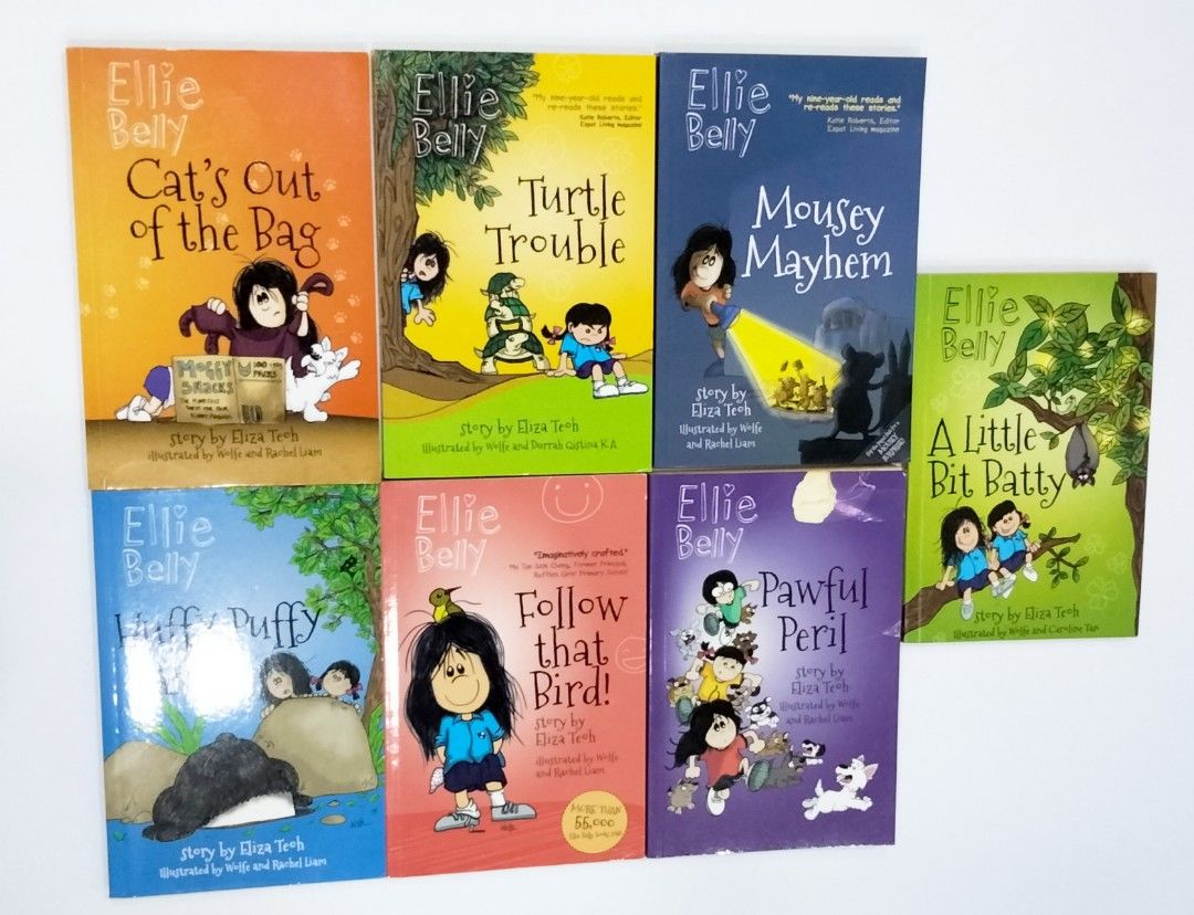 Ellie Belly Books Series One Full Set, Hobbies & Toys, Books ...