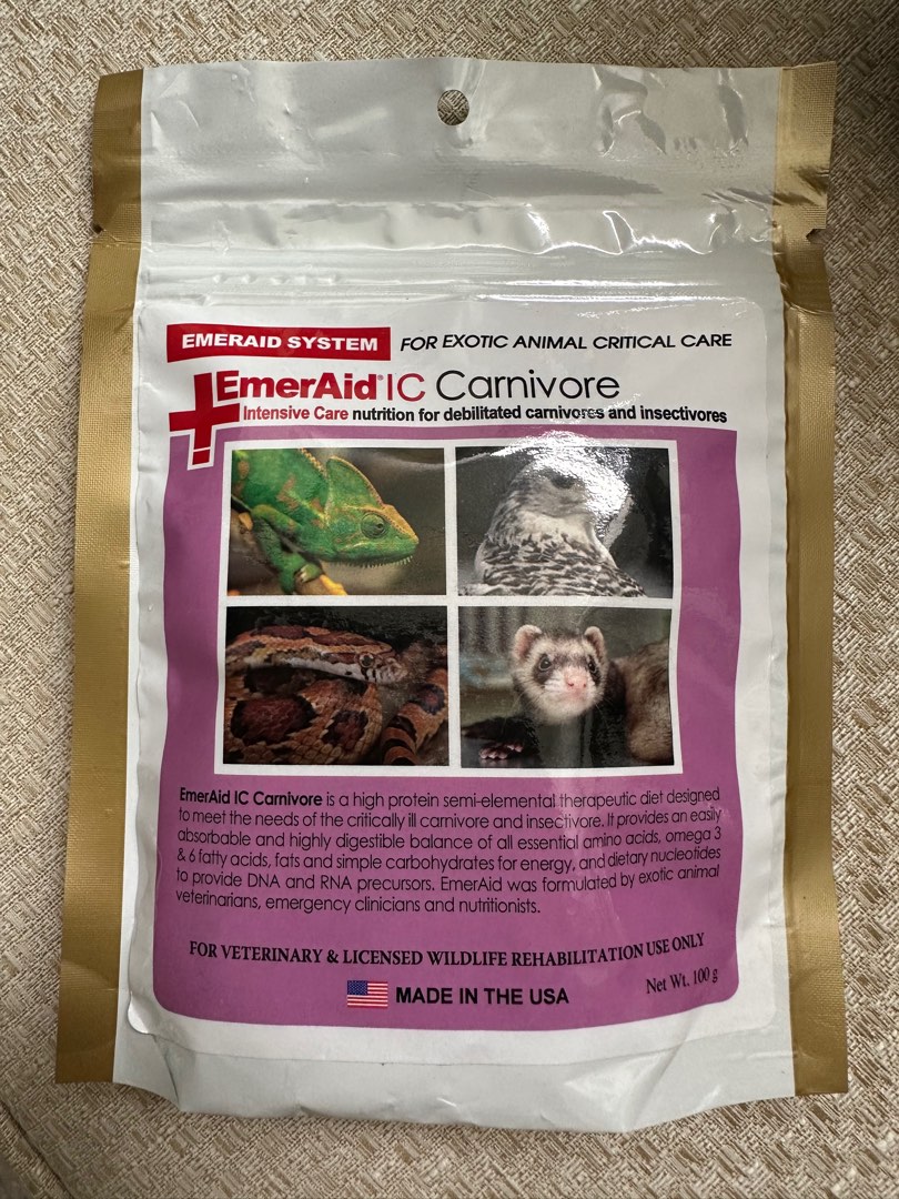 EmerAidIC Carnivore Intensive Care Nutrition, Pet Supplies, Pet Food on ...