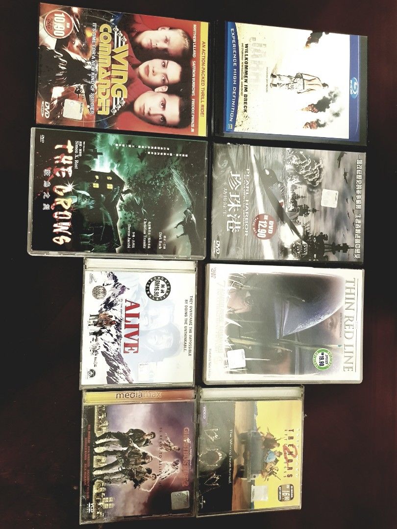 English Movie DVD,VCD, Hobbies & Toys, Music & Media, CDs & DVDs on Carousell