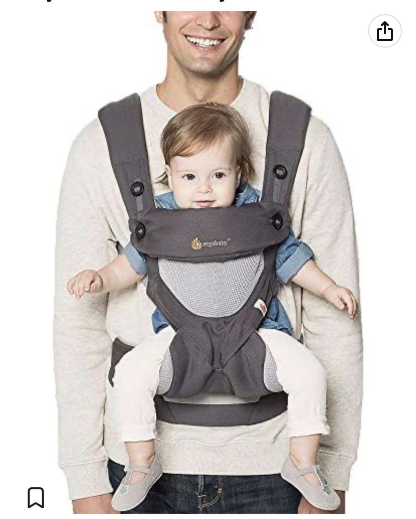 Ergo baby 360 four position cool air mesh, Babies & Kids, Going Out ...