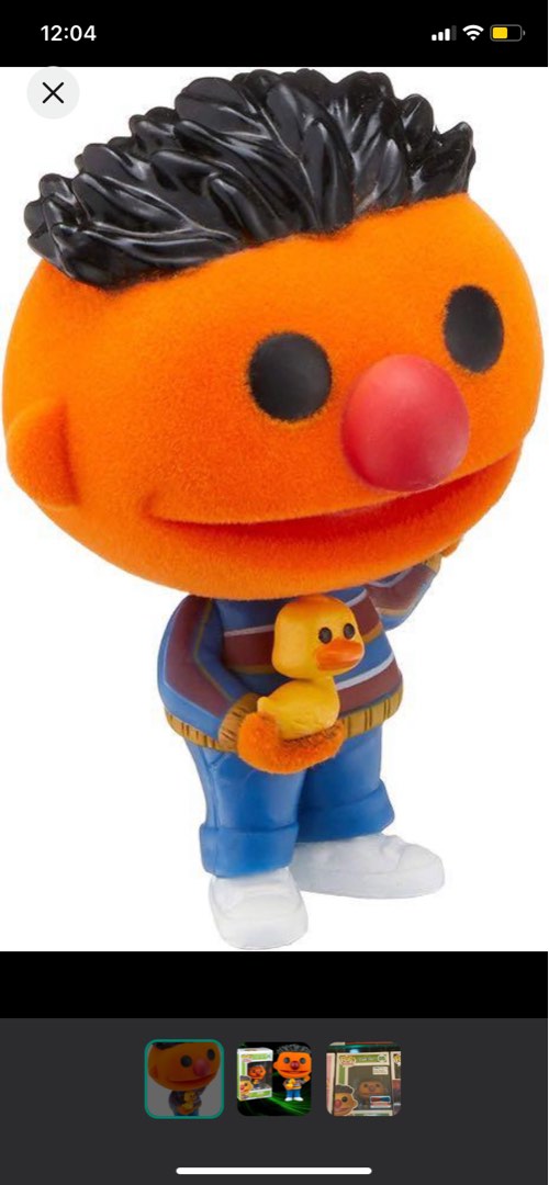 Ernie Funko Pop, Hobbies & Toys, Toys & Games on Carousell