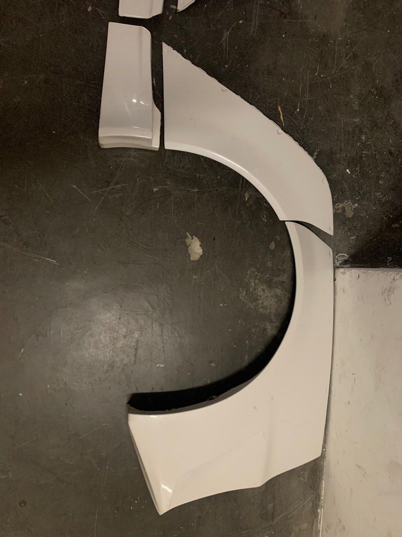 Evo X varis rear fenders, Car Accessories, Accessories on Carousell