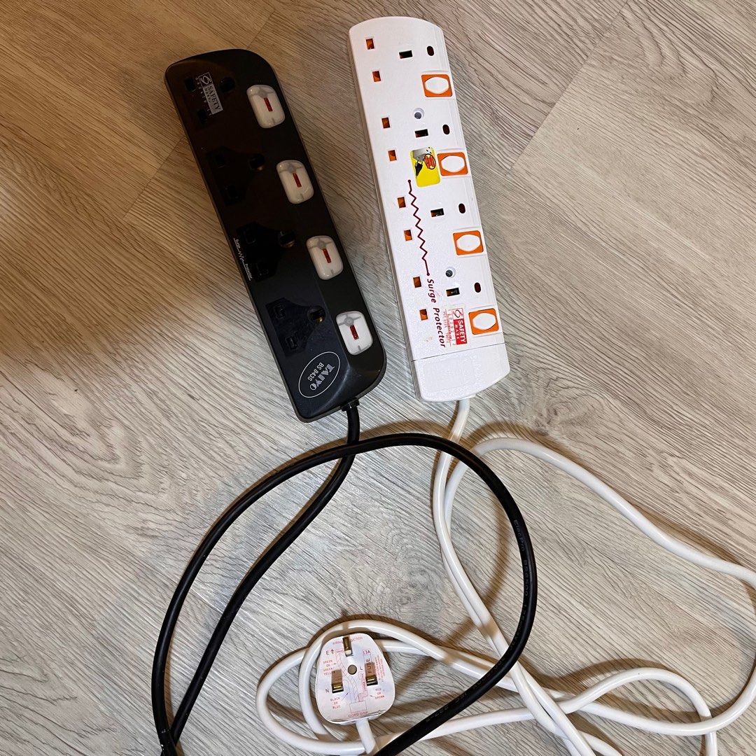 Extension Socket 2.6 metre, TV & Home Appliances, Electrical, Adaptors ...