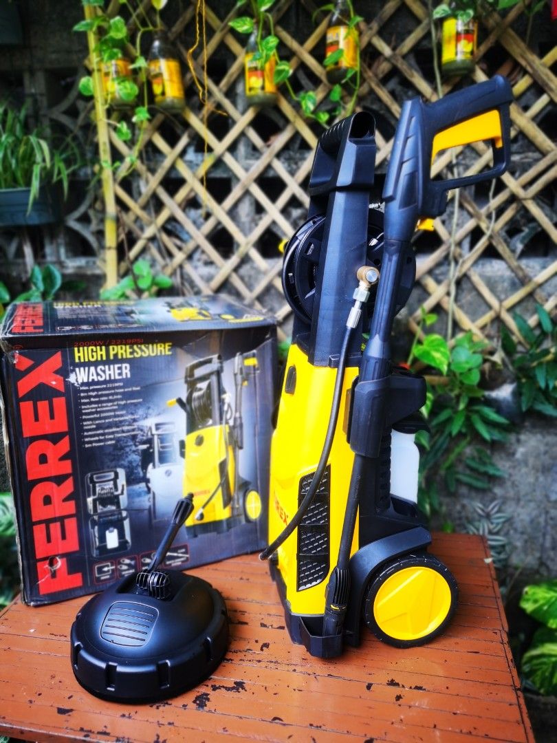 Ferrex 2000 watts high pressure washer, Commercial & Industrial ...