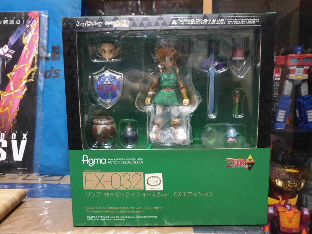 Figma ex-032 Legend of Zelda - a Link Between Worlds DX Edition ...