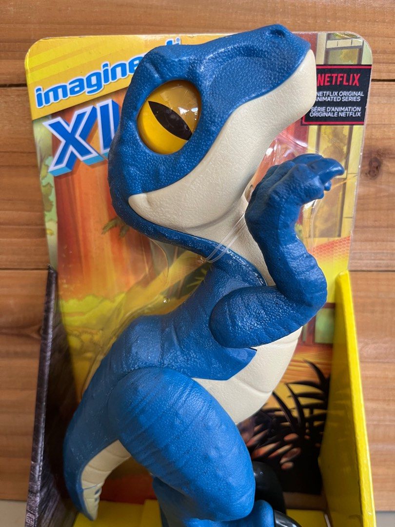 Fisher-Price Imaginext Jurassic World Raptor XL, Extra Large Dinosaur ...