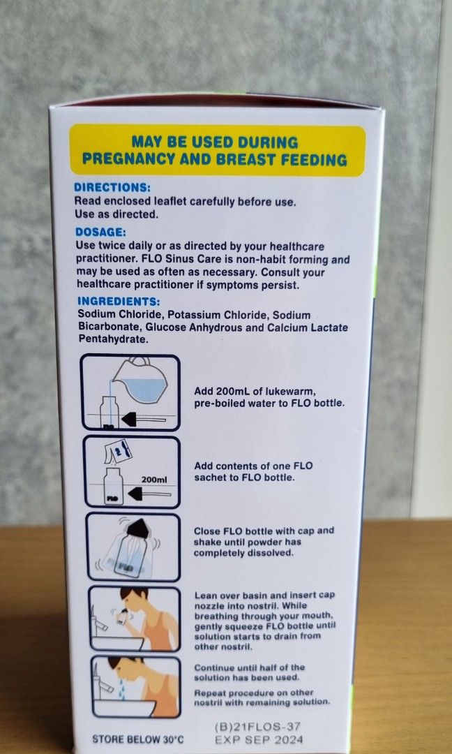 Flo Sinus Care Starter Kit, Health & Nutrition, Medical Supplies & Tools on Carousell