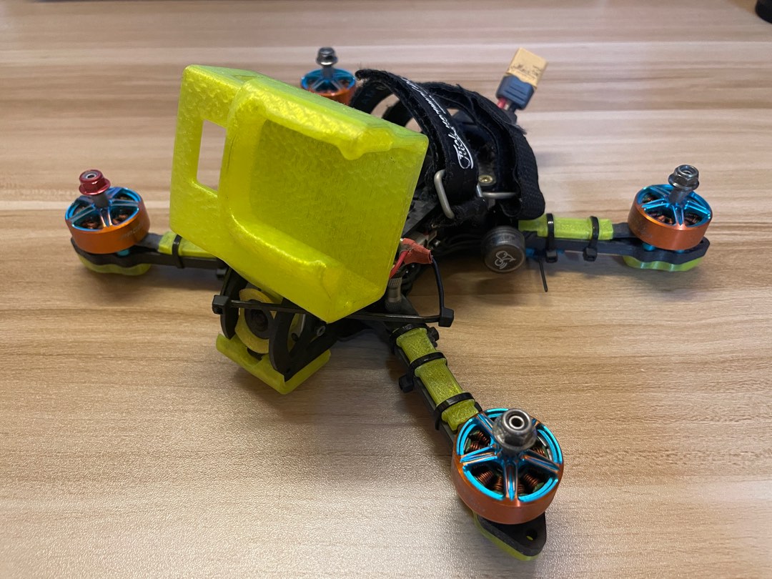 FPV QUAD 5inch BNF, Photography, Drones on Carousell