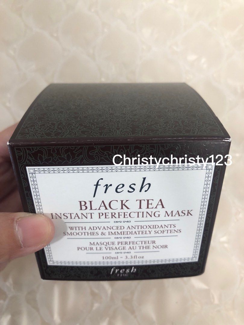 (大盒 100ml) ~ Fresh Black Tea Instant Perfecting Mask (Fresh 紅茶瞬間修護面膜 ...
