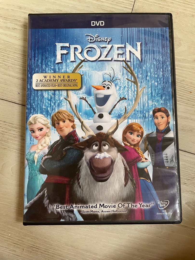 Frozen DVD, Hobbies & Toys, Music & Media, CDs & DVDs on Carousell