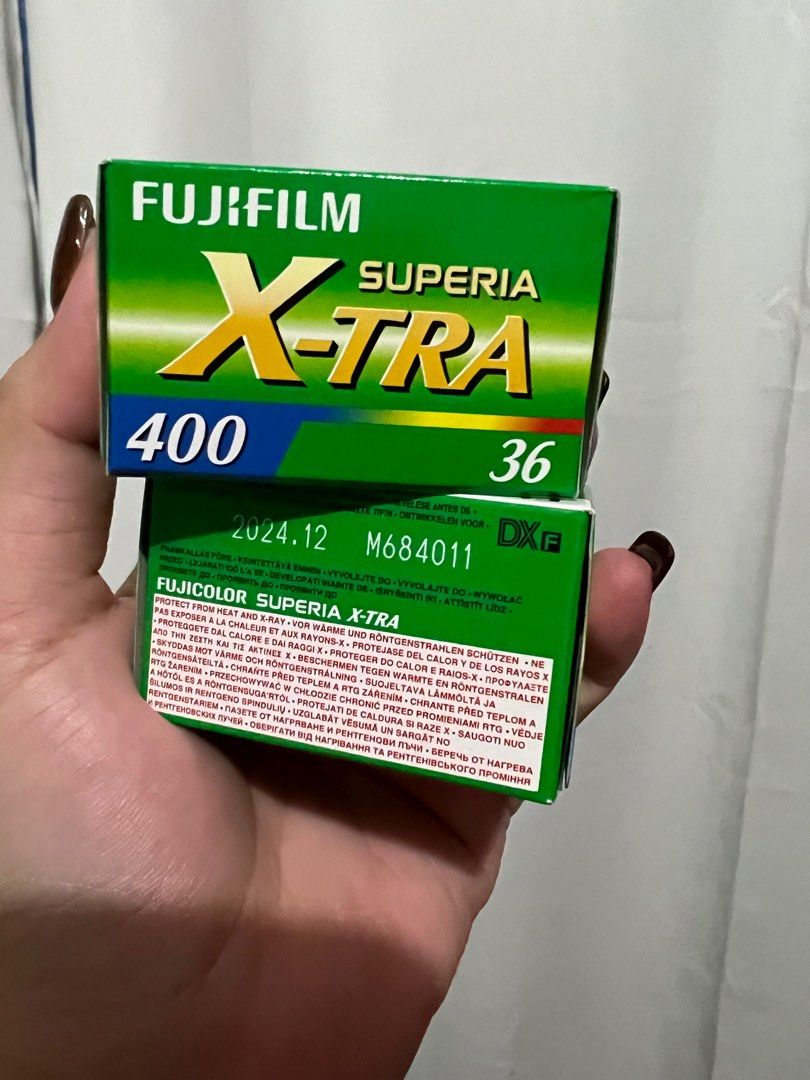 Fujifilm Superia 400 Extra film roll, Photography, Cameras on Carousell
