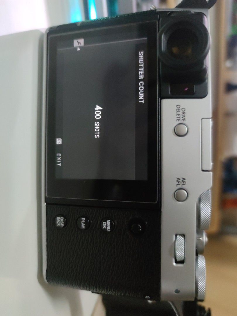 Fujifilm X100V Shutter Count: 400, Photography, Cameras on Carousell