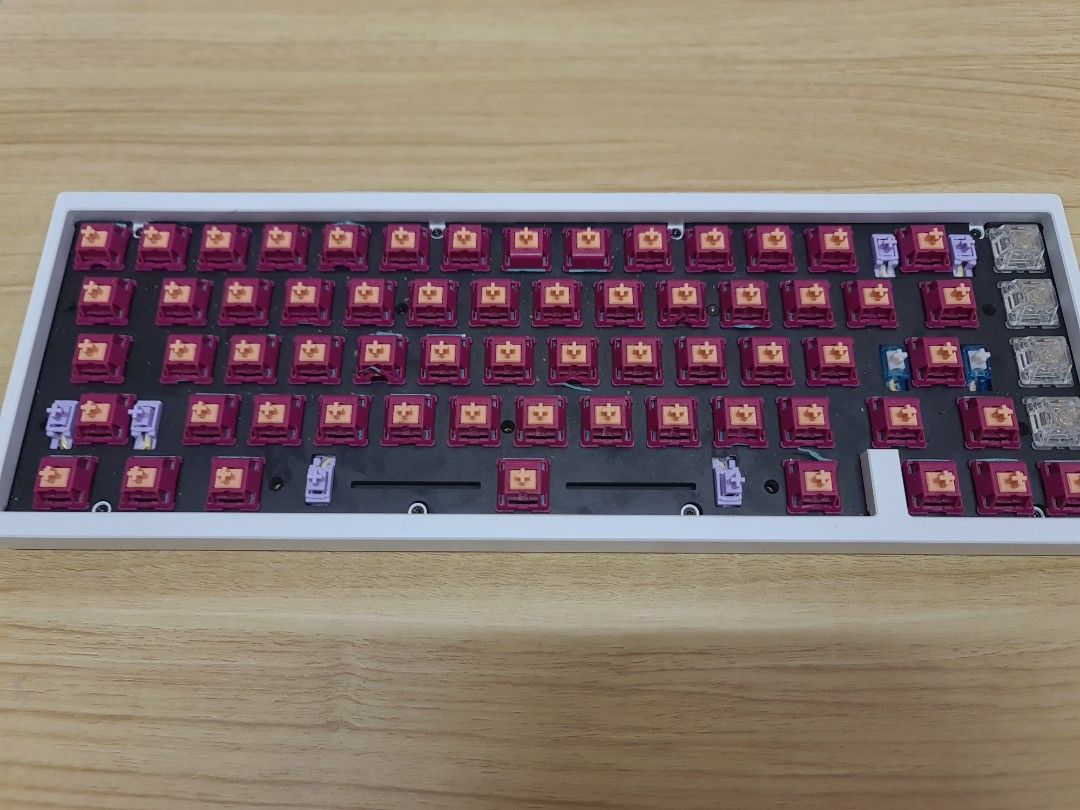 (FULLY BUILT) Ai03 Vega E-white Custom Mechanical Keyboard, Computers ...