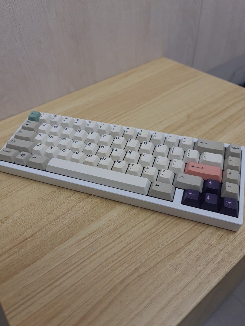 (FULLY BUILT) Ai03 Vega E-white Custom Mechanical Keyboard, Computers ...