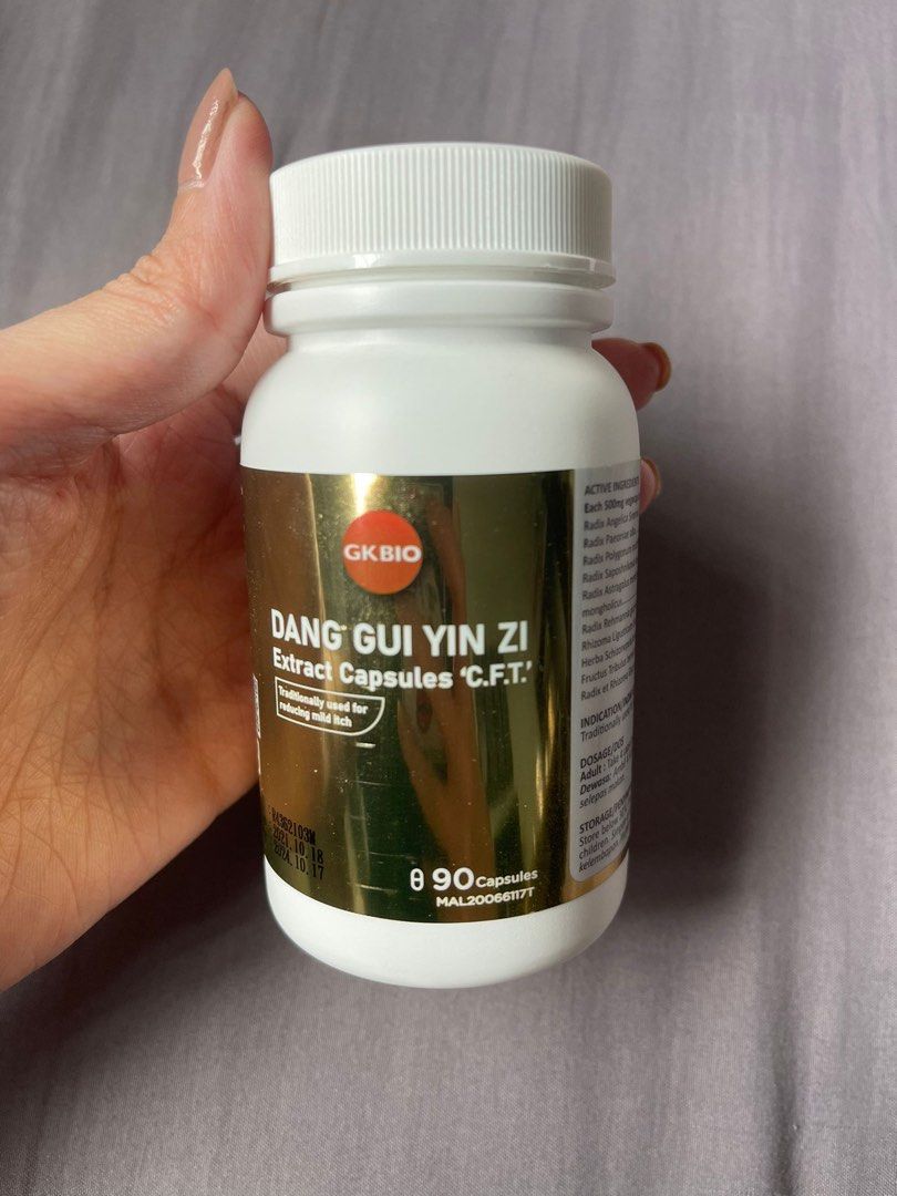 GK Bio Dang Gui Yin Zi Extract Capsule C.F.T, Health & Nutrition ...