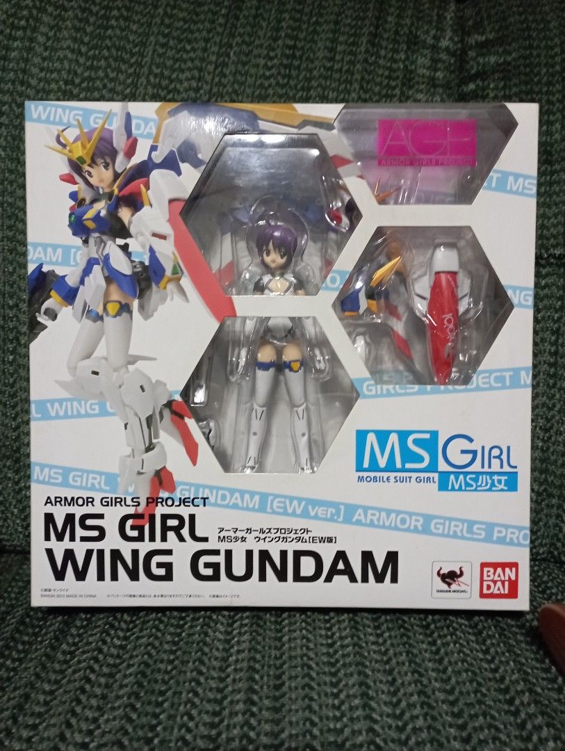 Gundam Ms Girl wing gundam, Hobbies & Toys, Toys & Games on Carousell