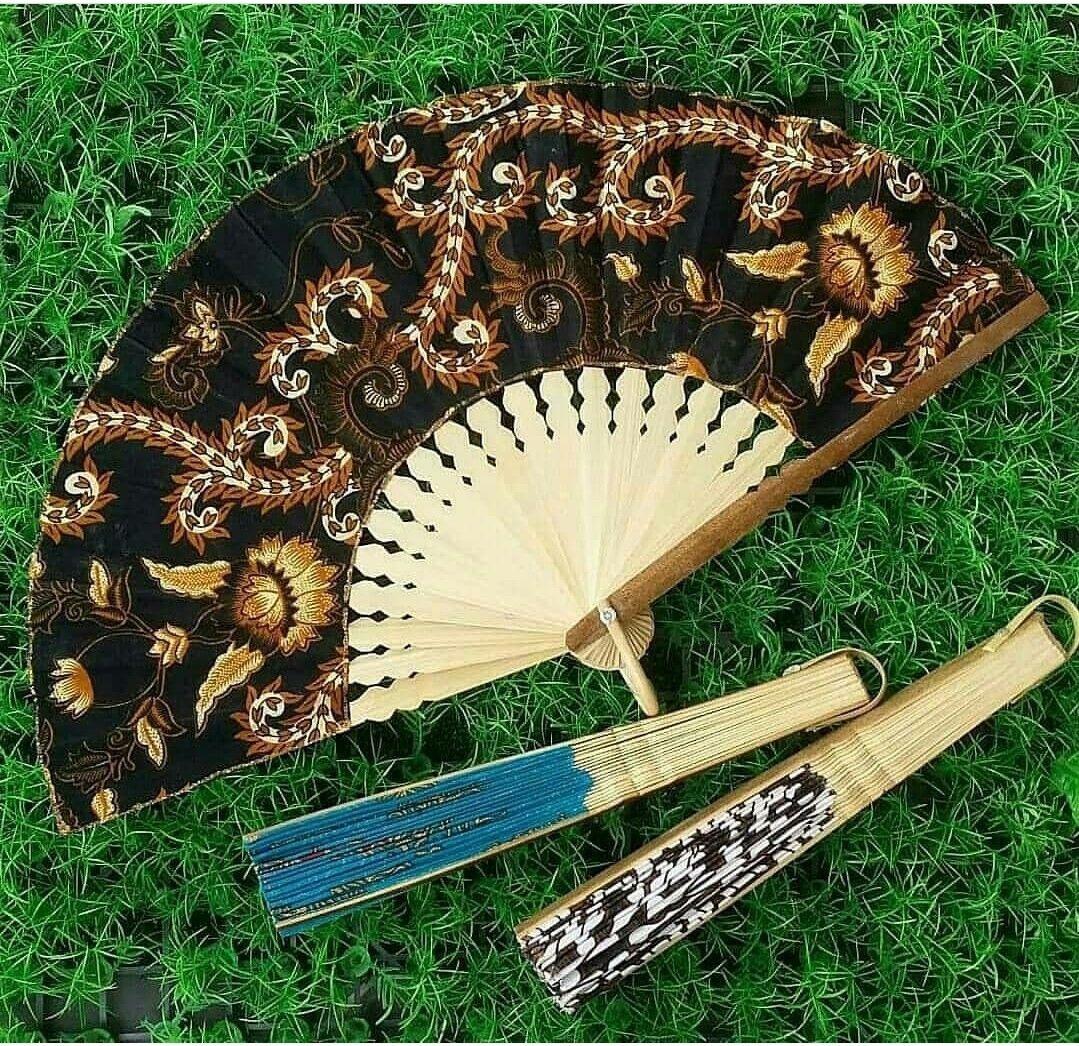 Handmade Mini Batik Fan as Doorgift Door Gift Berkat Guest, Furniture ...