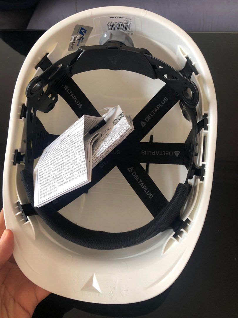 Hardhat (white) - DeltaPlus, Everything Else on Carousell