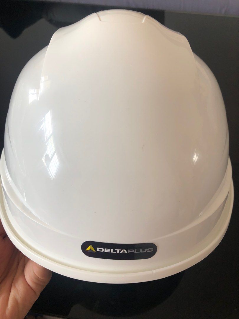 Hardhat (white) - DeltaPlus, Everything Else on Carousell