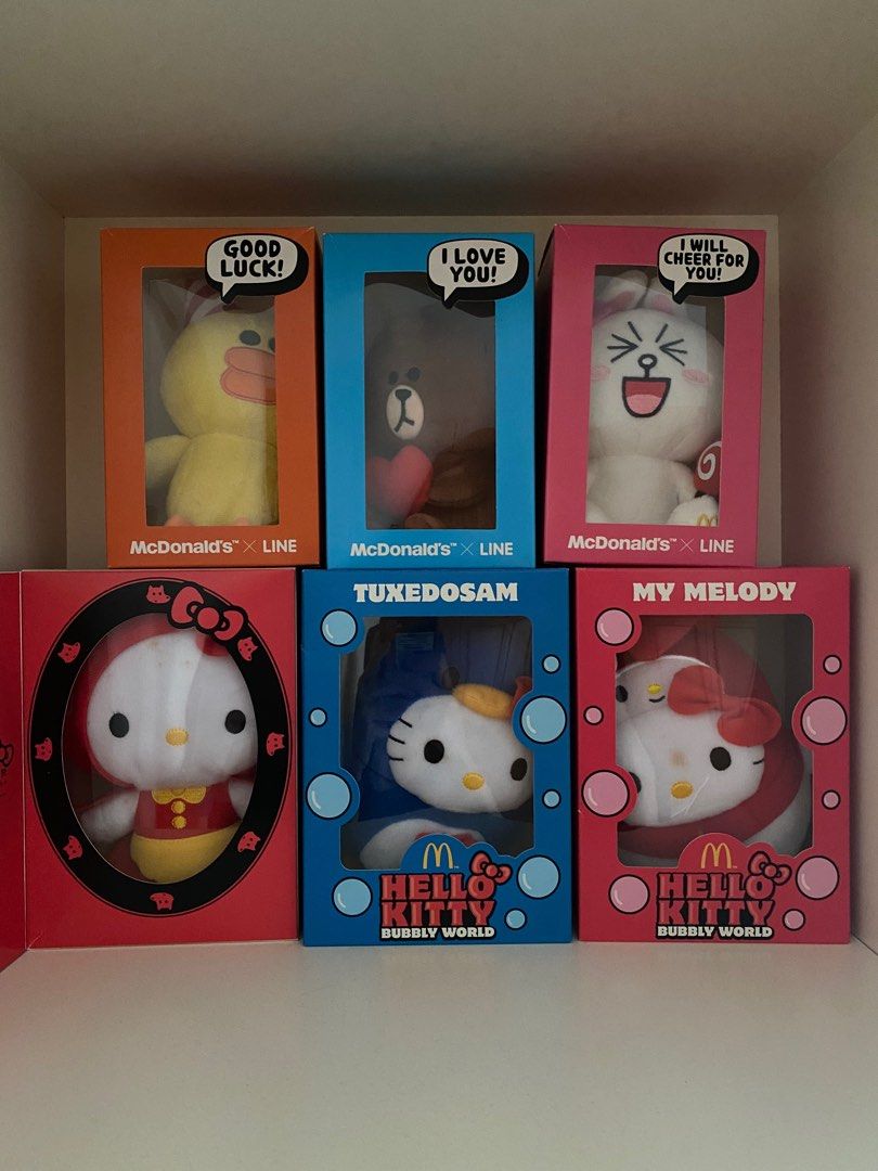 Hello Kitty & Line Friends Plushies, Hobbies & Toys, Toys & Games on ...