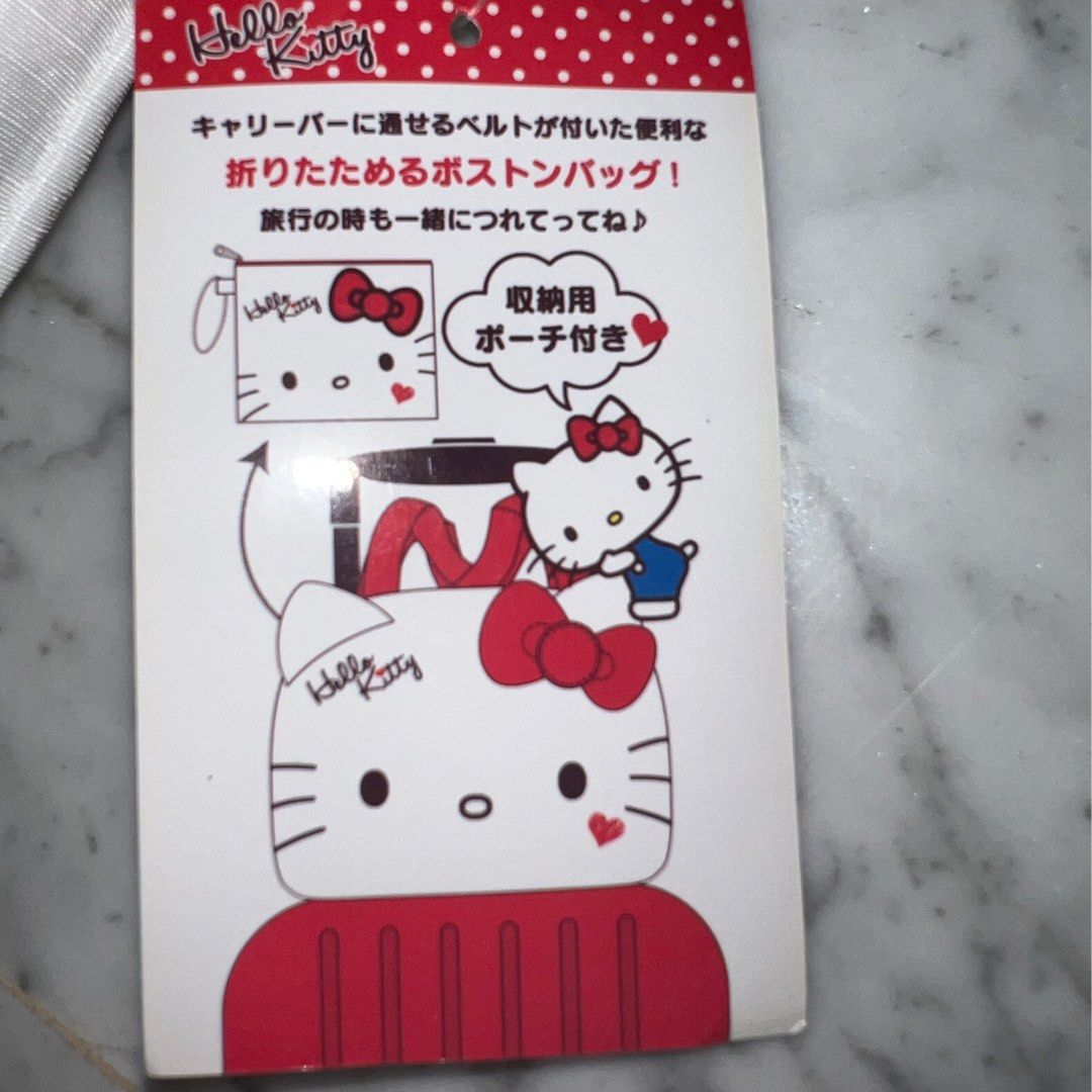 Hello Kitty Recycle Recyclable Eco Environmental Bag, Women's Fashion ...