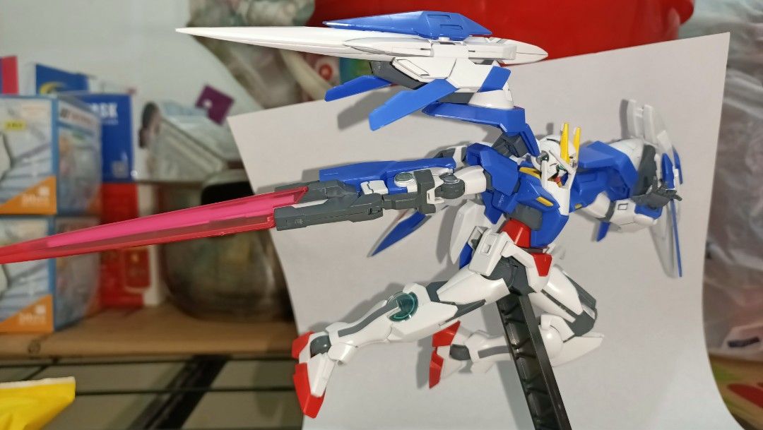 Hg OO Raiser Gundam + GN Sword III, Hobbies & Toys, Toys & Games on ...