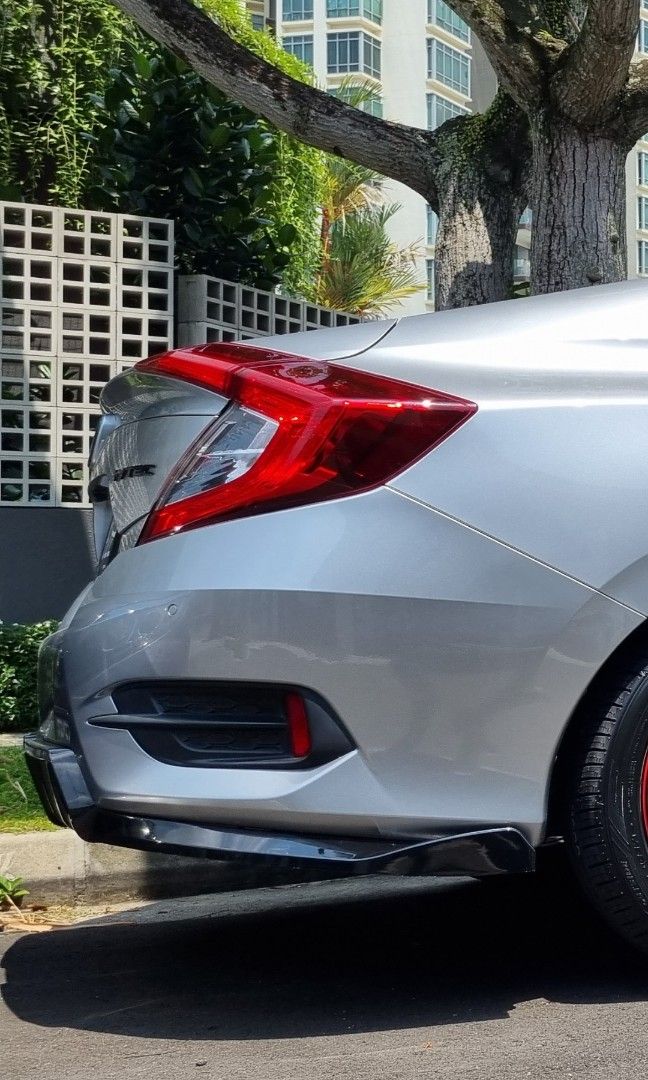 Honda Civic FC Rear Diffuser, Car Accessories, Accessories on Carousell