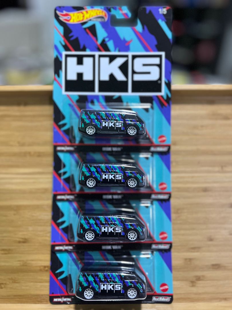 Hot Wheels MBK Van HKS, Hobbies & Toys, Toys & Games on Carousell