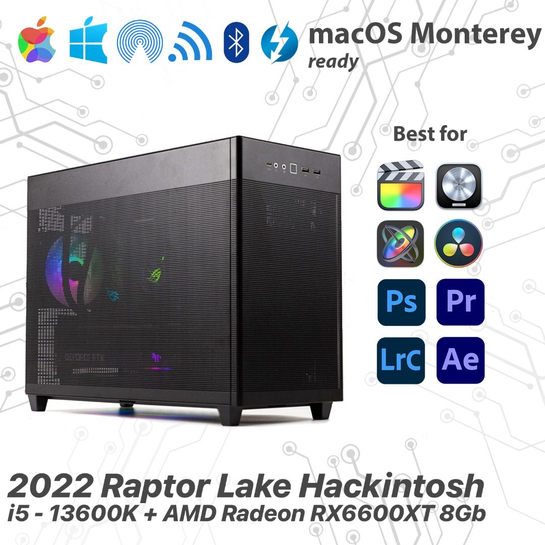i5 Raptor Lake Hackintosh. Faster and Powerful than RM12k Mac Studio M1 ...