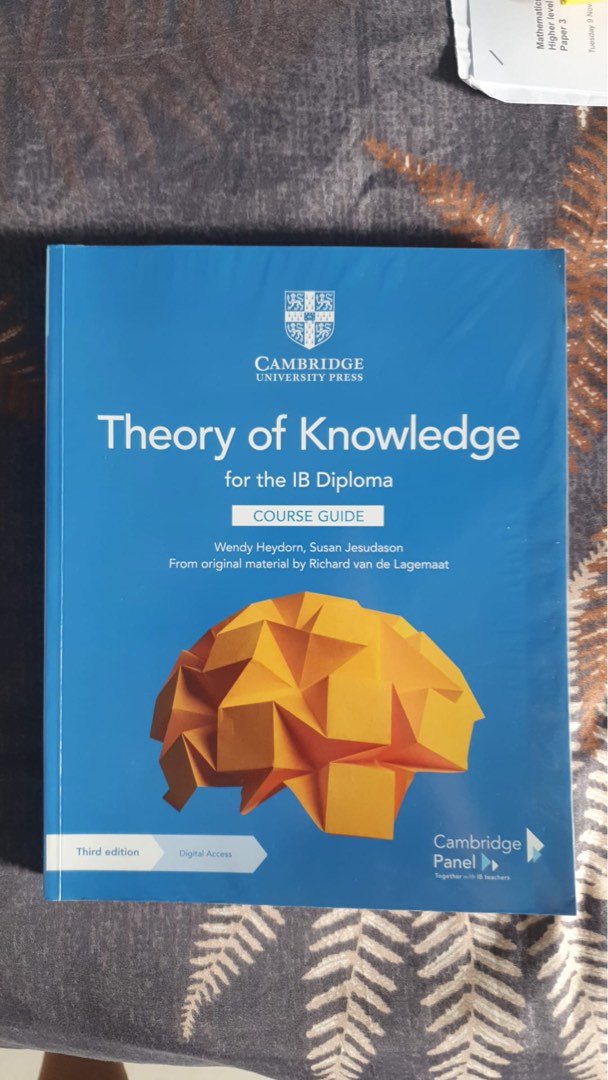 IB TOK Book Cambridge, Hobbies & Toys, Books & Magazines, Textbooks on ...