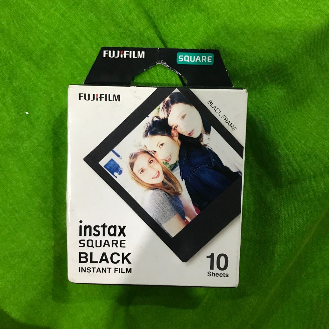 INSTAX Black Film Square, Hobbies & Toys, Memorabilia & Collectibles ...