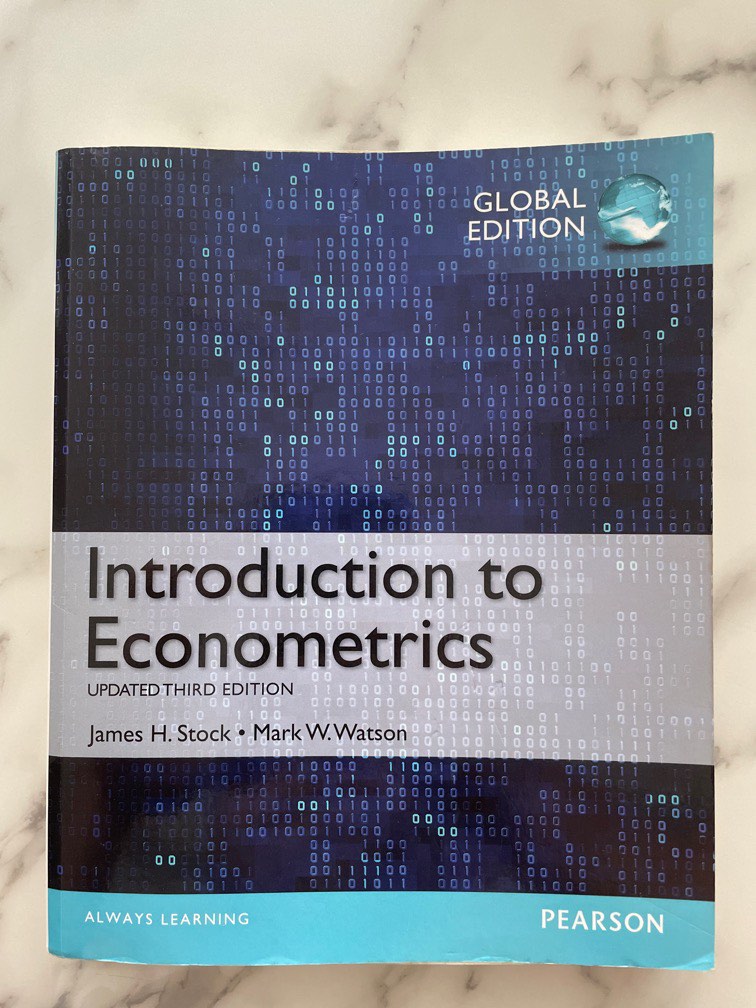 Introduction To Econometrics 3rd Edition Hobbies And Toys Books