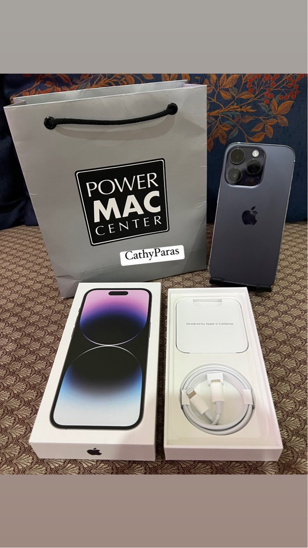 IPhone 14 Pro (256GB/Deep Purple/Globelocked) Open for swap to lower ...