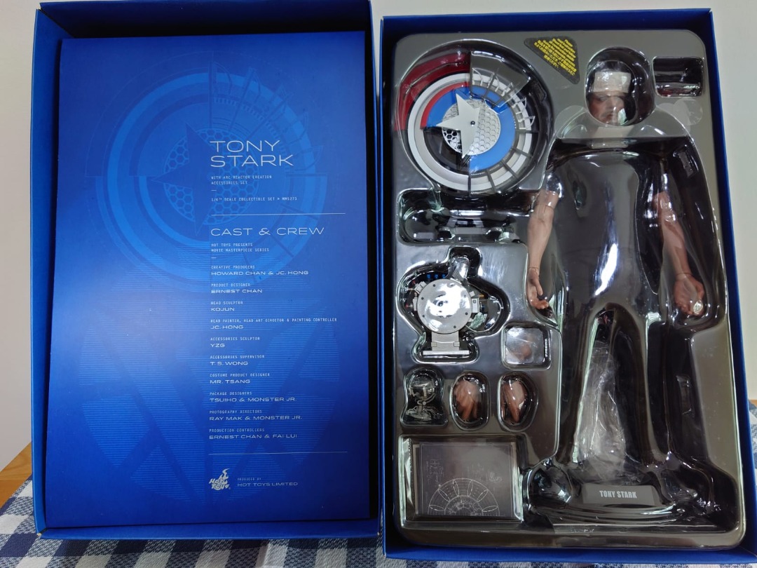 Iron Man 2 Tony Stark Arc Reactor Creation Hot Toys, Hobbies & Toys ...