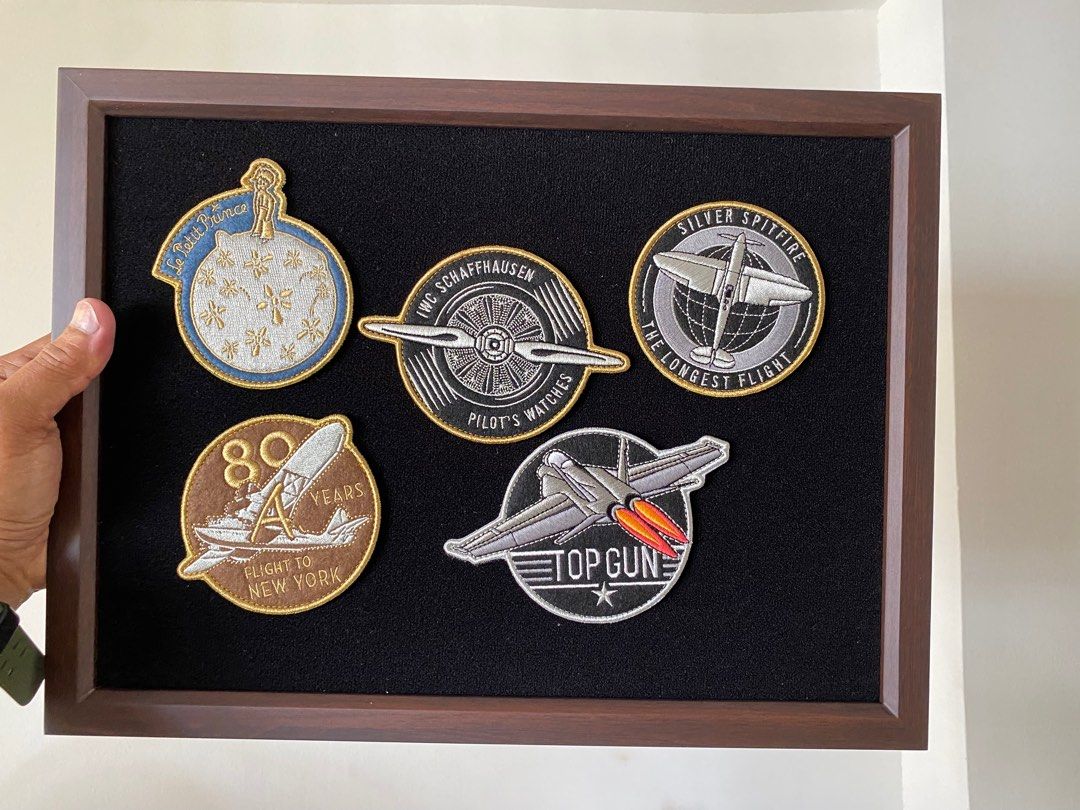 IWC Schaffhausen - Pilot Patches Collection - Limited, Hobbies & Toys ...