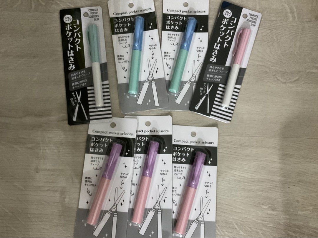 Japan Compact Pocket Scissors, Hobbies & Toys, Stationery & Craft ...