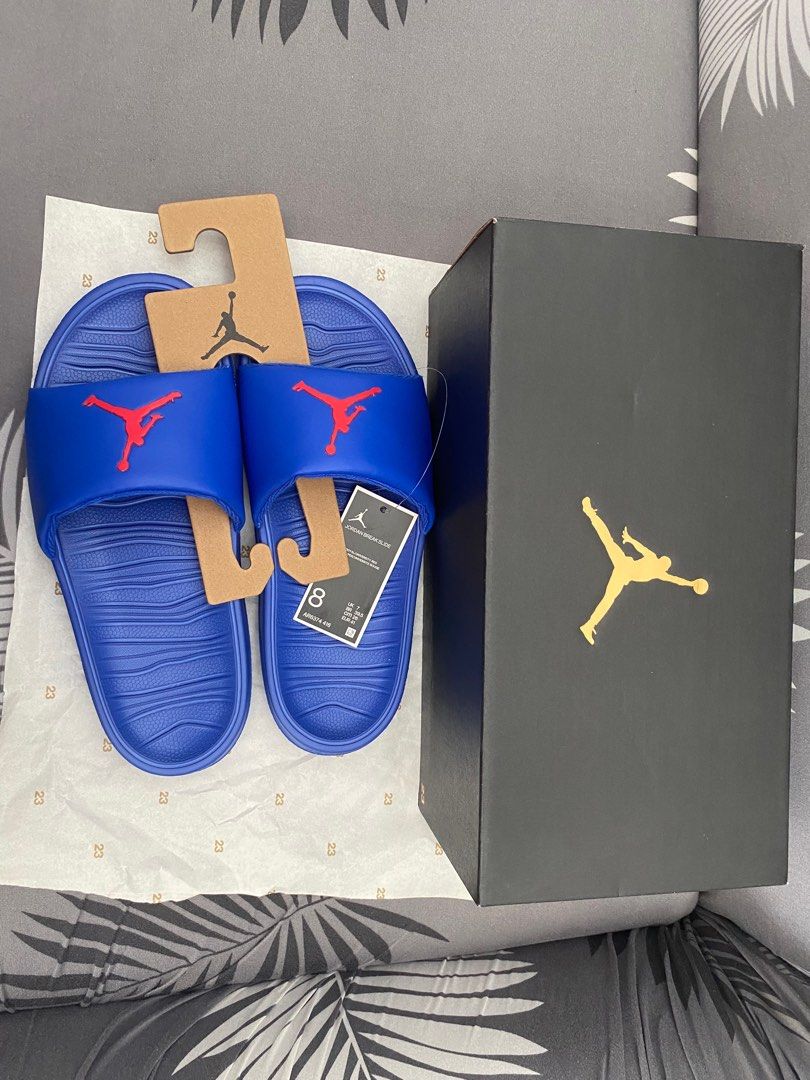 Jordan break slide size 8 men, Men's Fashion, Footwear, Slippers ...