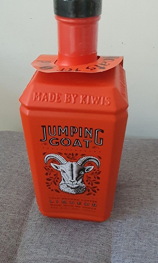 Jumping Goat Coffee Infused Vodka, Food & Drinks, Alcoholic Beverages ...