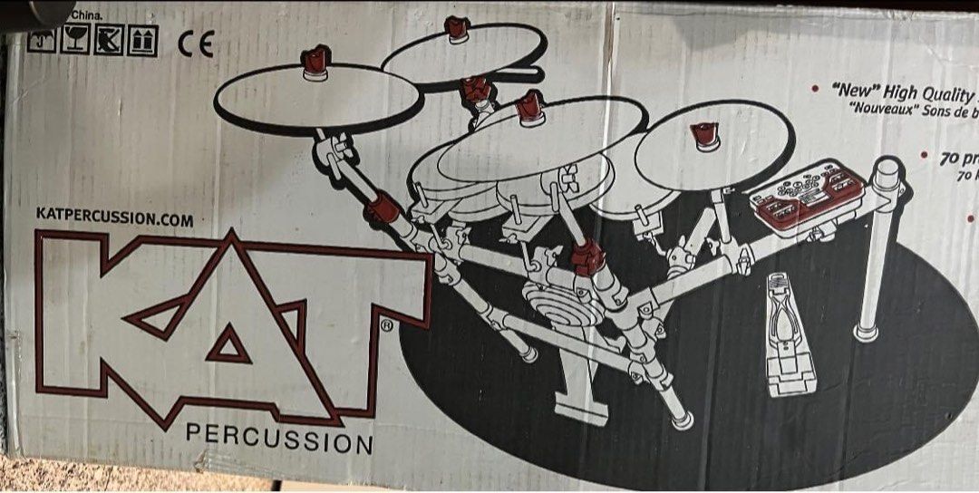 KAT KT3 Electronic Drum Set, Hobbies & Toys, Music & Media, Musical ...