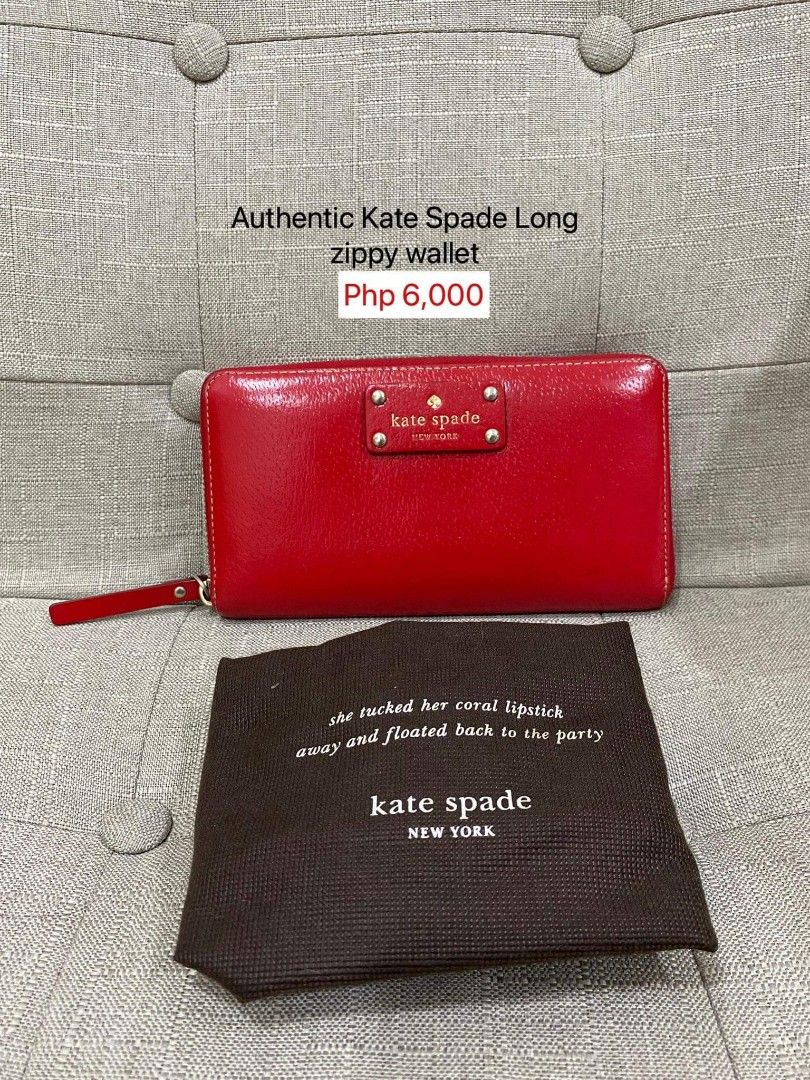 kate spade long wallet, Women's Fashion, Bags & Wallets, Wallets & Card ...