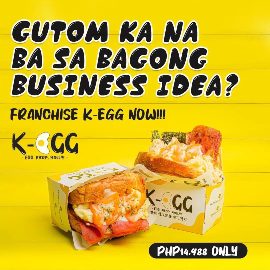 K-egg drop sandwich franchise, Food & Drinks, Local Eats on Carousell