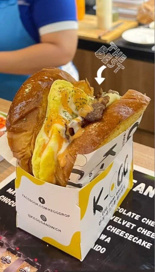 K-egg drop sandwich franchise, Food & Drinks, Local Eats on Carousell
